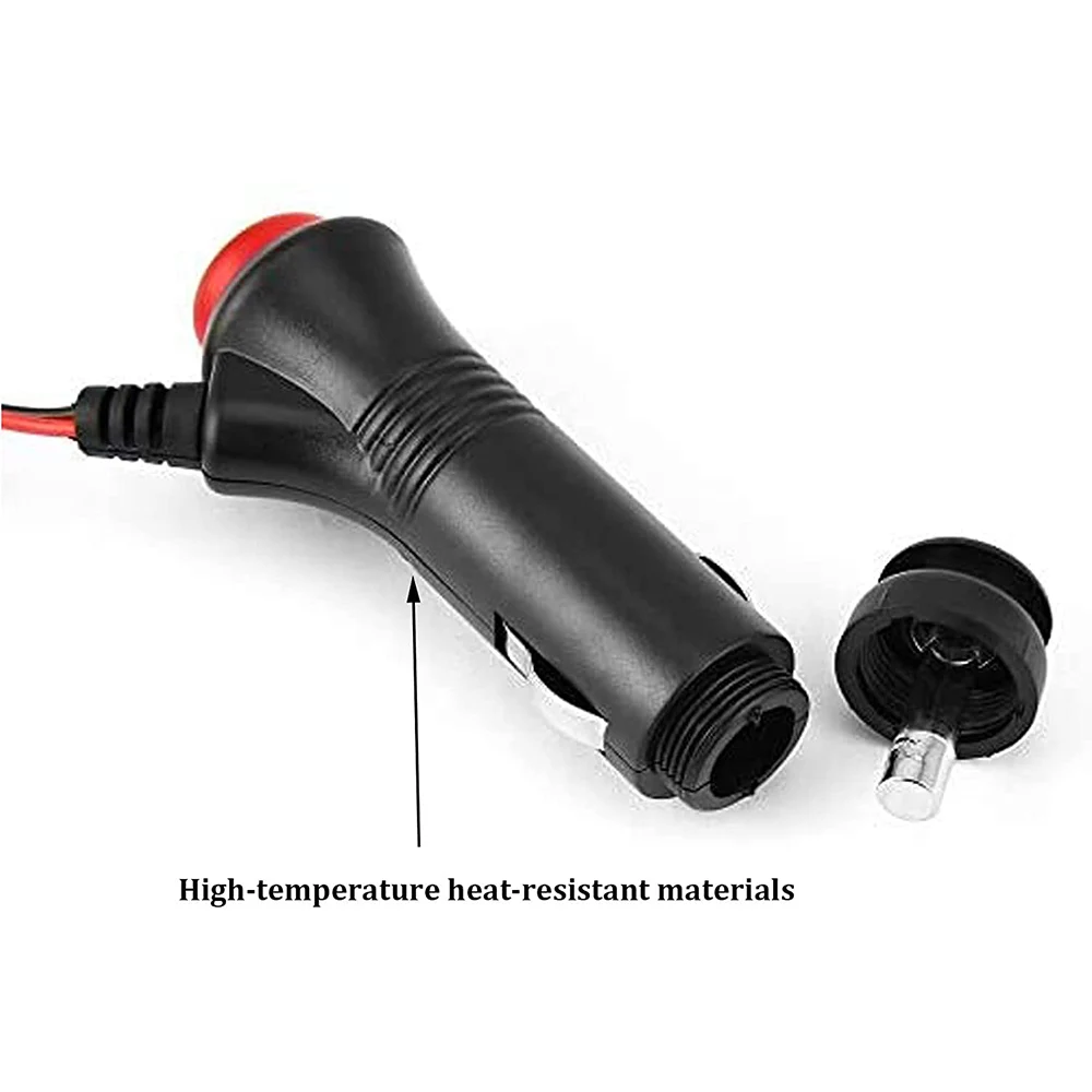 12v Adapter Plug 12v Car Cigarette Lighter Socket Extension Cord With On off Switch