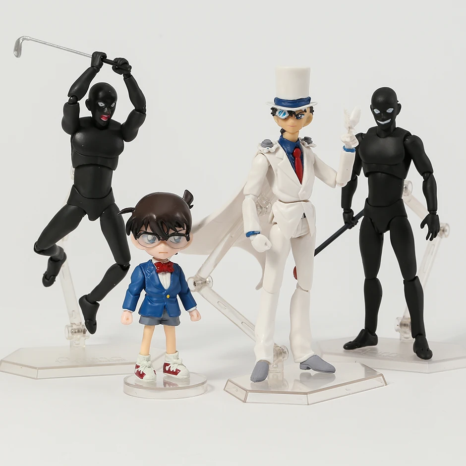 Detective Conan Figma Conan Edogawa KID Ture Criminal Action Figure ...