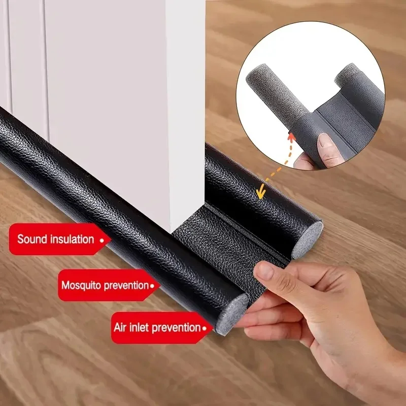 Windproof-Door-Strip-Keep-Out-Dust-Insects-and-Cold-Air-Insulate ...