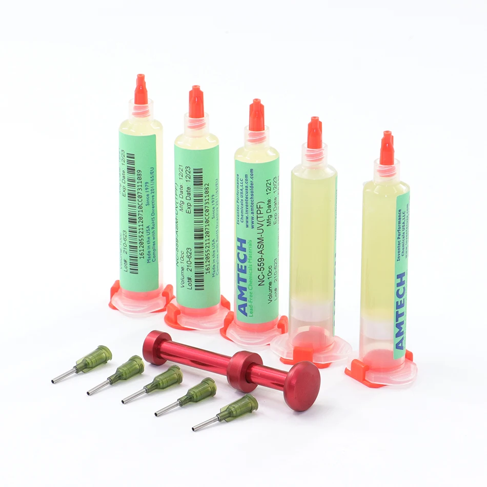 100% Eredeti Amtech Nc-559-Ams Bga Pcb No-Clean Scarder Paste Hegesztés ...