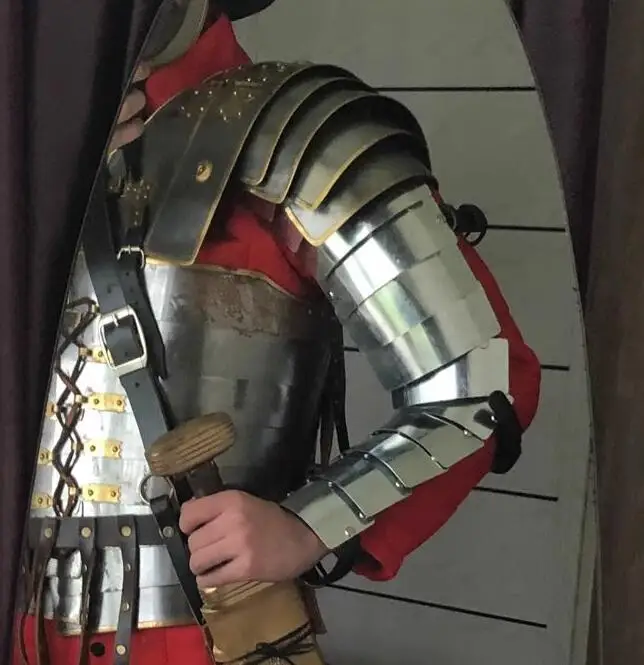 Rome-Arm-Armor-Stainless-Steel-Parthian-Soldier-1MM-Thick-Ancient-A ...