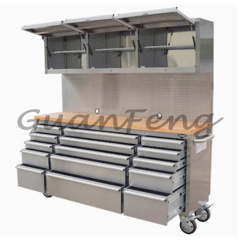 72 Inch Heavy Duty Stainless Steel Tool Chest/Tool Box/Tool Cabinet for ...