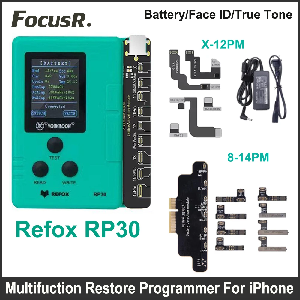 REFOX-Multifunctional-Restore-Programmer-Detec-o-de-bateria-Face-ID-Dot ...