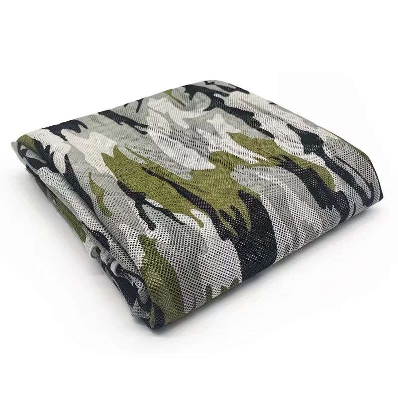 1.5M Width Simple Camouflage Net Awning Cover Mesh Fabric Cloth Shade ...