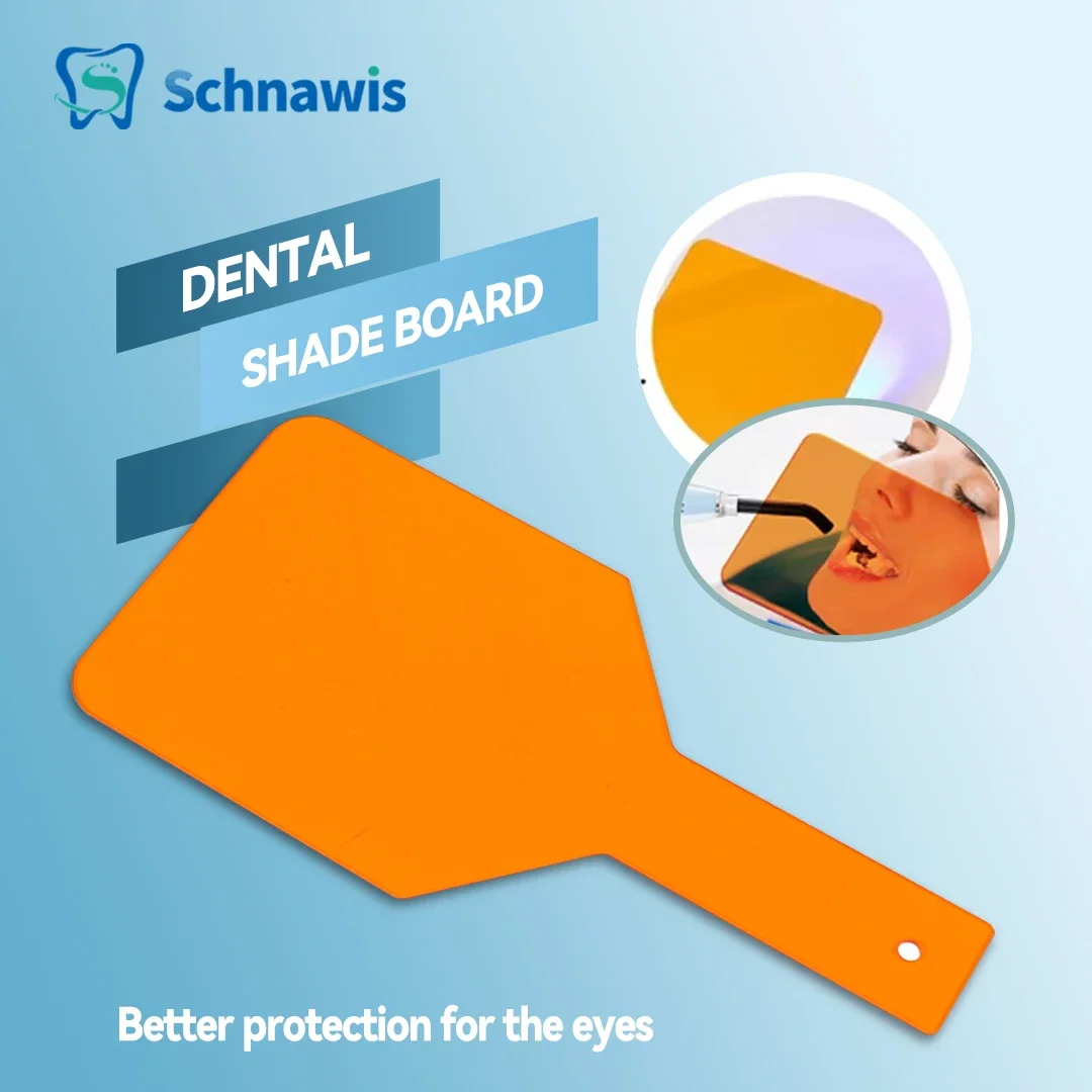 1Pc-Dental-Shade-Board-Eye-Protector-Hand-Held-Shield-Plate-Dentistry ...