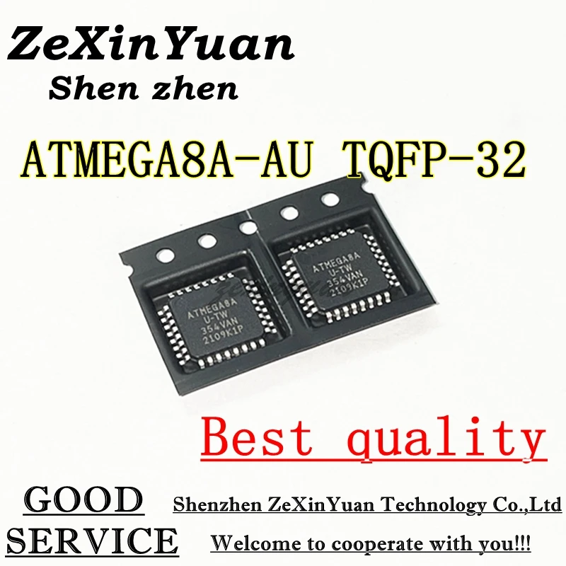 10PCS/20PCS/50PCS ATMEGA8A AU QFP ATMEGA8A TQFP MEGA8A AU 8A AU TQFP 32 ...