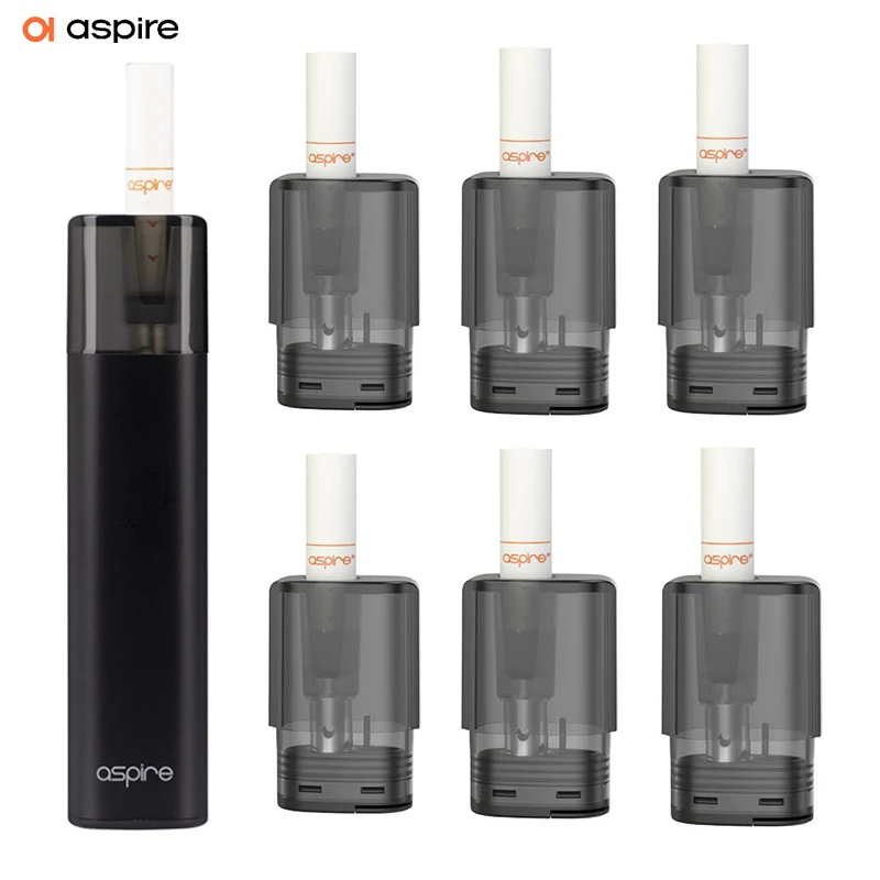 Electronic-Cigarette-Aspire-Vilter-Vape-Kit-Plus-6PCS-Pods-With-1-0ohm ...
