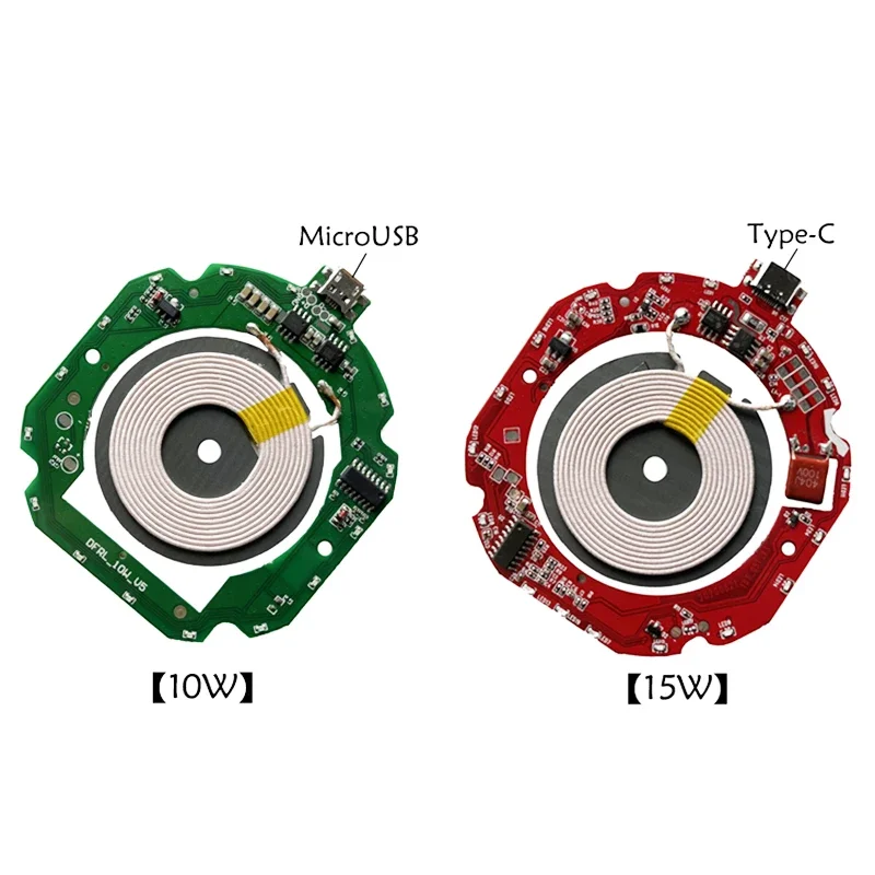 10W-15W-Qi-Wireless-Charger-Transmitter-Module-Type-C-Micro-USB-Fast ...
