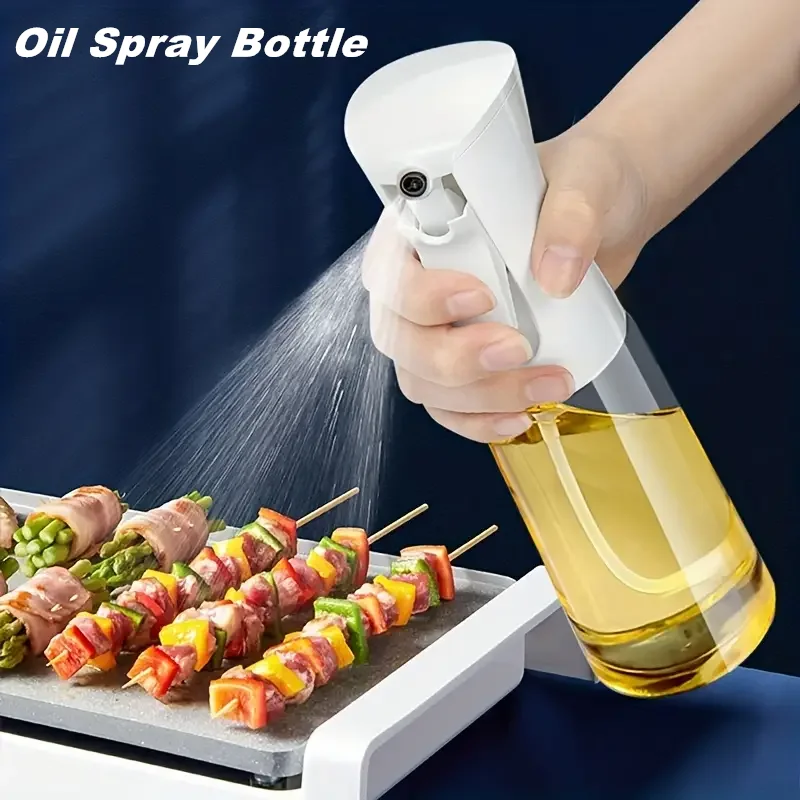 주방 요리 올리브 오일 스프레이 병 디펜서 캠핑 바베큐 베이킹 식초 간장 소스 분무기 용기 200ml 300ml