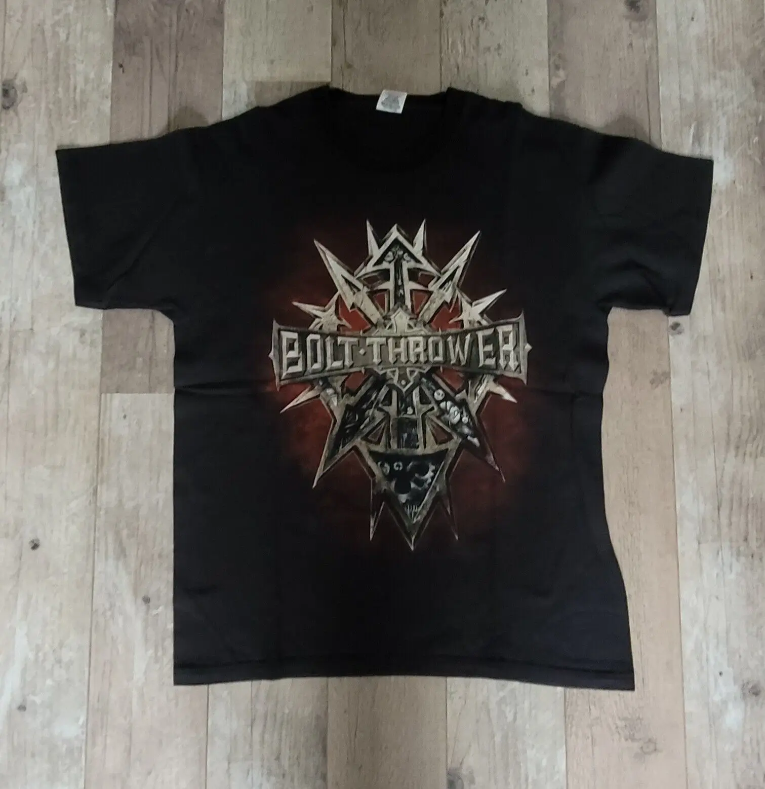 Bolt Thrower 2010 European Tour Black T Shirt Official Band Merch ...