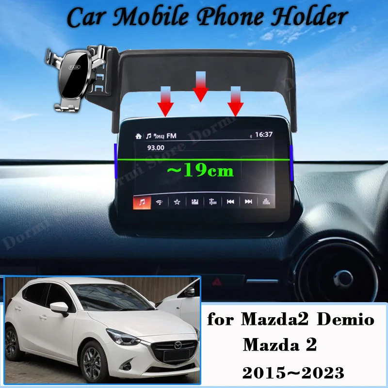 For-Mazda2-Demio-Mazda-2-Hatchback-2015-2023-Screen-Car-Mobile-Phone ...