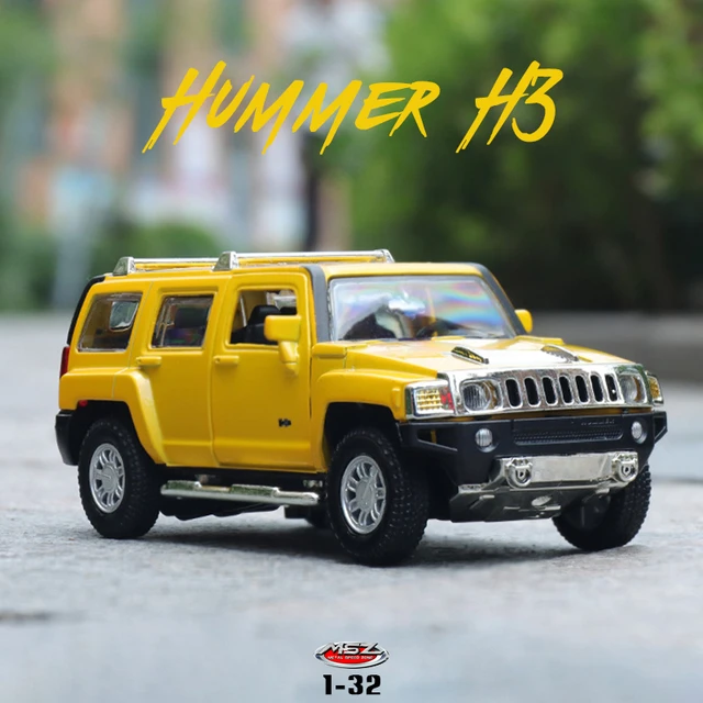 White Hummer H3 Toy