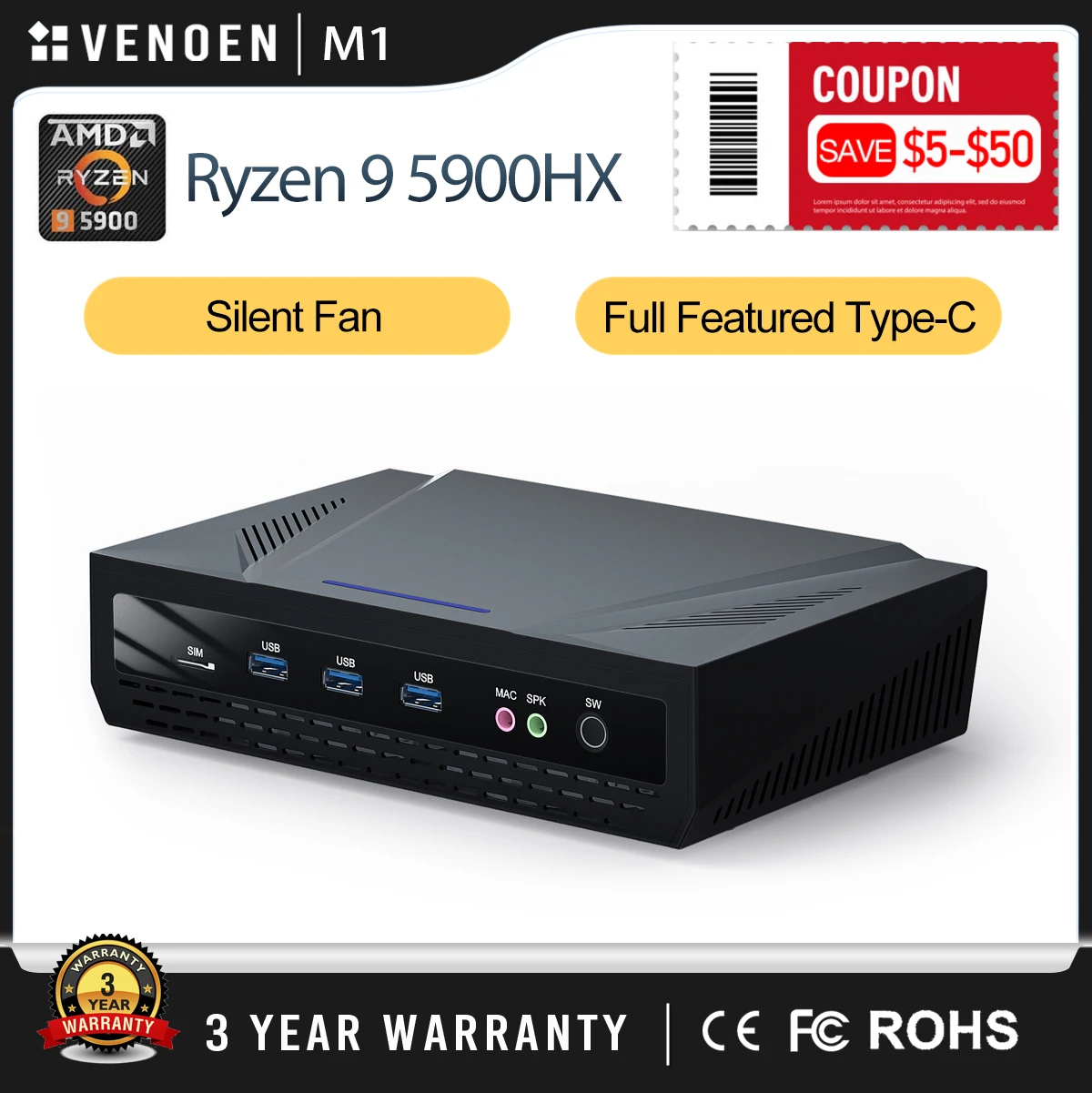 Mini-Gaming-PC-Ryzen-9-5900HX-AMD-Tiny-Business-Computer-HTPC-Windows ...