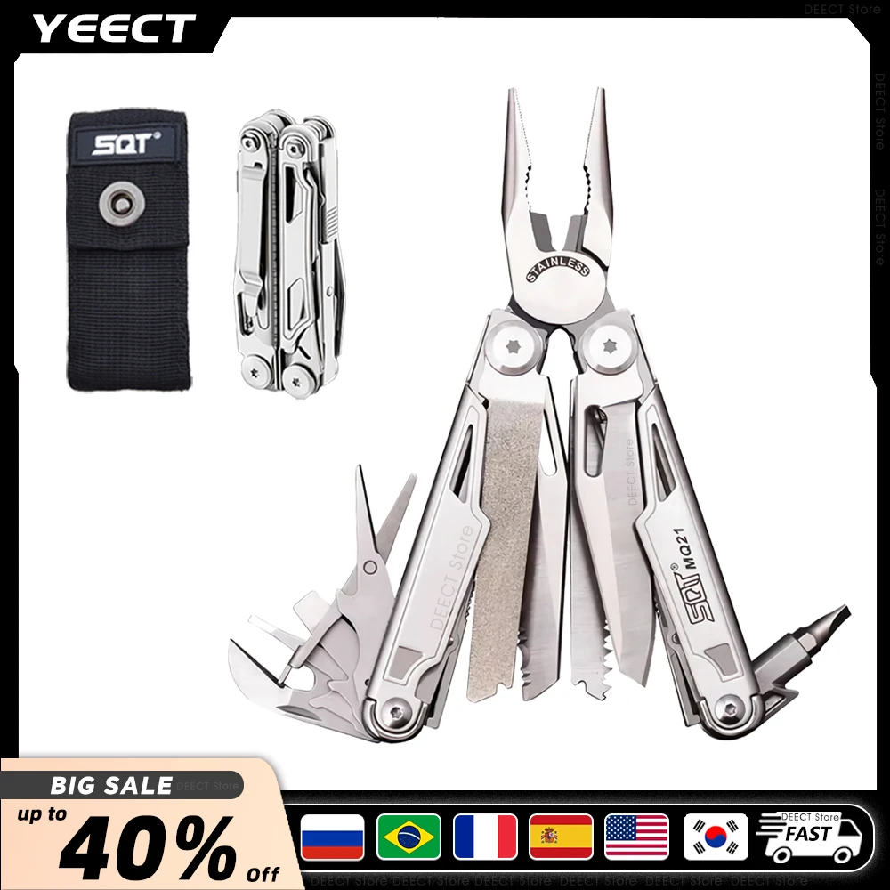 Multiltool-Folding-Knife-Plier-19-In-1-7cr17mov-Edc-Camping-Suvival-Multi-function-Tools-Mini ...