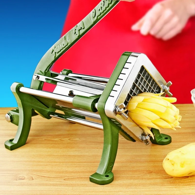 Commercial-Chip-Cutting-Machine-Potato-Cutter-Lettuce-Strip-Machine ...