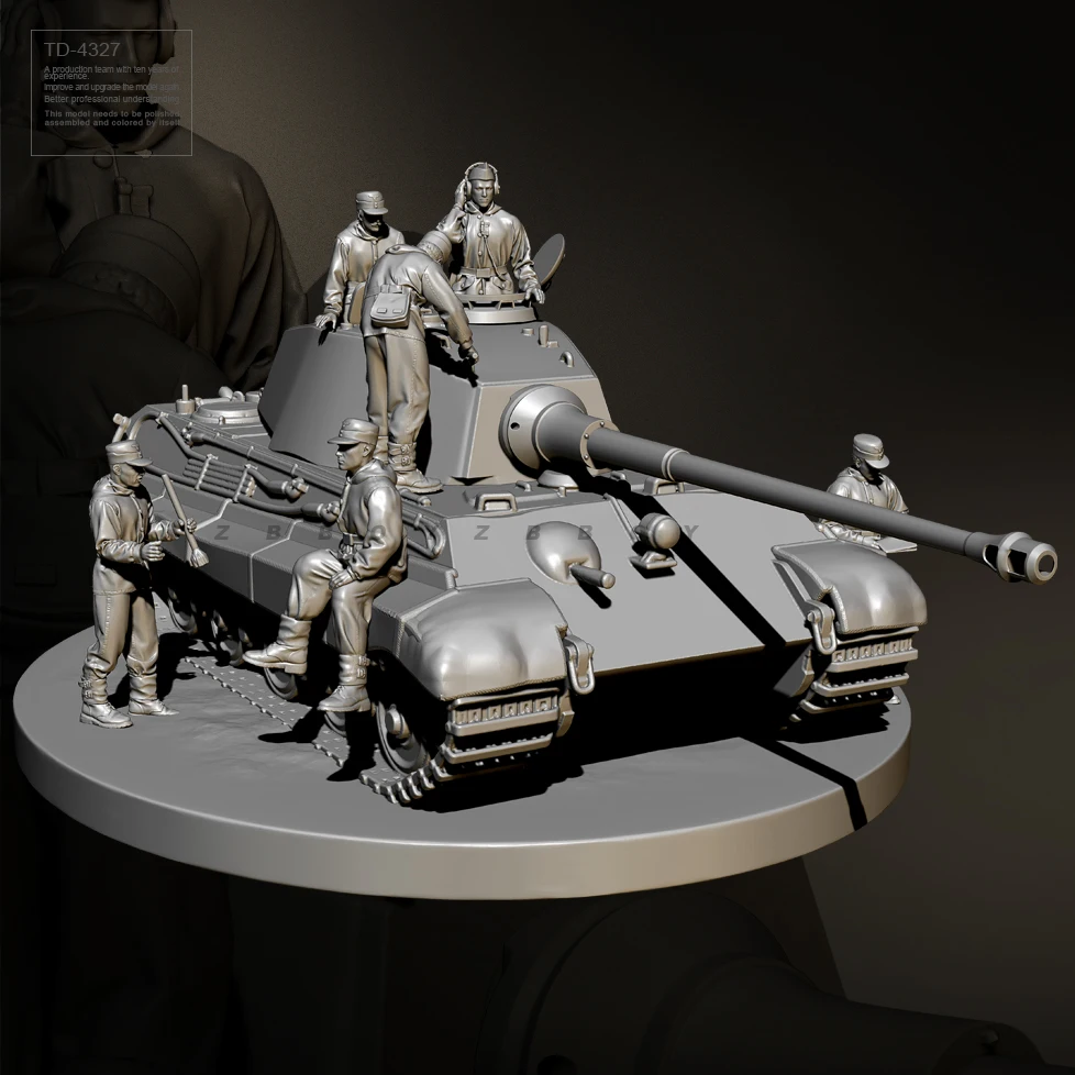 1-48-38mm-Resin-Soldier-model-kits-figure-colorless-and-self-assembled ...