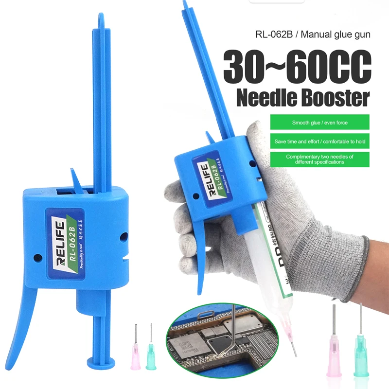 Universal-30CC-60CC-Syringe-glue-gun-Flux-booster-UV-Glue-push-rod ...