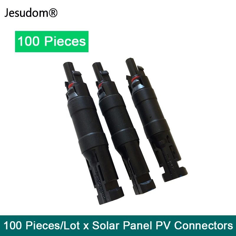 100pieces/lot X Solar Panel Pv Connectors With Built In 15 Amp 10amp ...