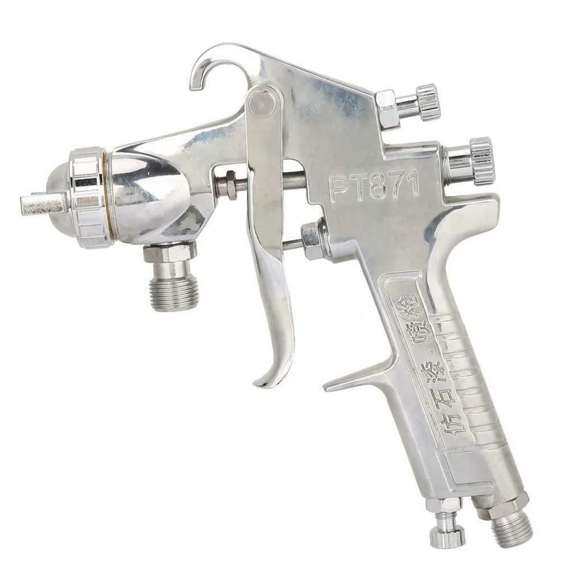 Aluminium Alloy Material Spray Gun 2 Litres of Latex Paint Pressure ...