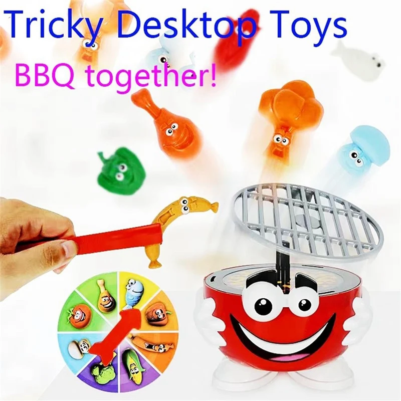 Barbeque Party Action And Reflex Game Set Kids BBQ Games Tricky Desktop ...