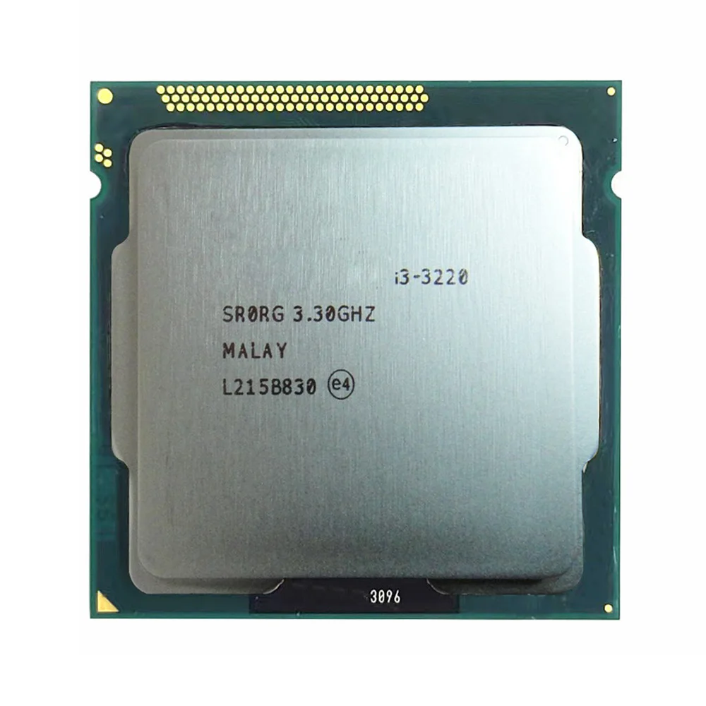 I3 2100 2120 2130 3210 3220 3240 3225 3250 for Intel Core CPU LGA 1155 Dual Core Quad Thread 55W ...