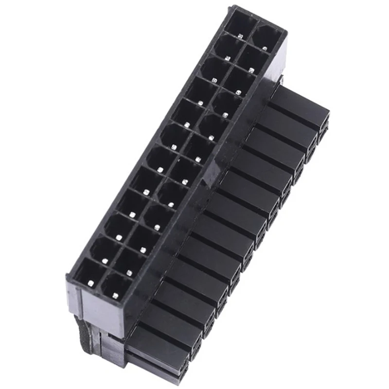 ATX-24Pin-90-degree-24-pin-to-24pin-Power-Plug-Adapter-Mainboard ...