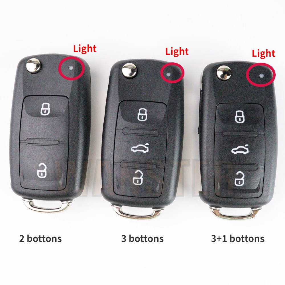 Car-Key-Fob-Case-Shell-Housing-for-VW-VOLKSWAGEN-Tiguan-Golf-Touareg ...