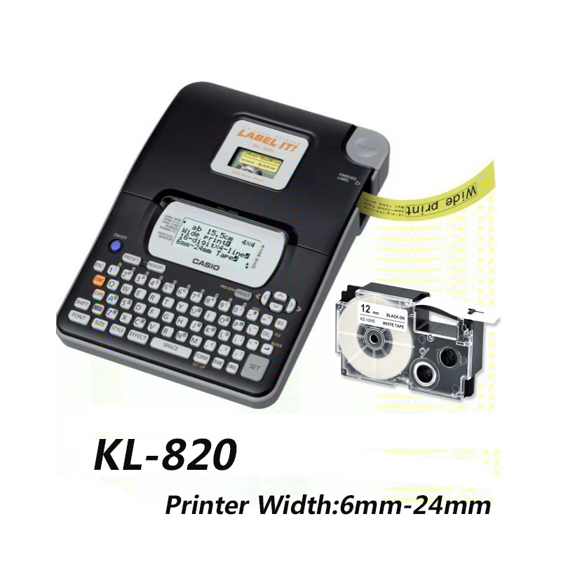 Original-Casio-KL-820-thermal-transfer-machine-terminal-identification ...