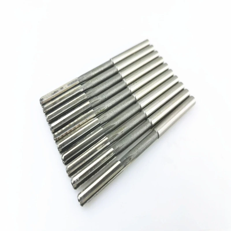 Reamer Set 10Pcs HSS H7 Machine Cutter Straight Chucking Milling Reamer Kit 3mm 4mm 5mm 6mm 7mm ...