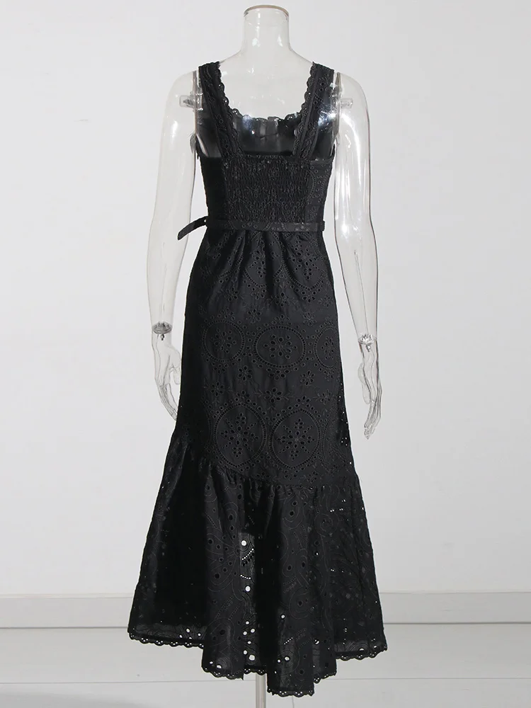 Square Collar Sleeveless Slim Party Dress TS50199 – SPC