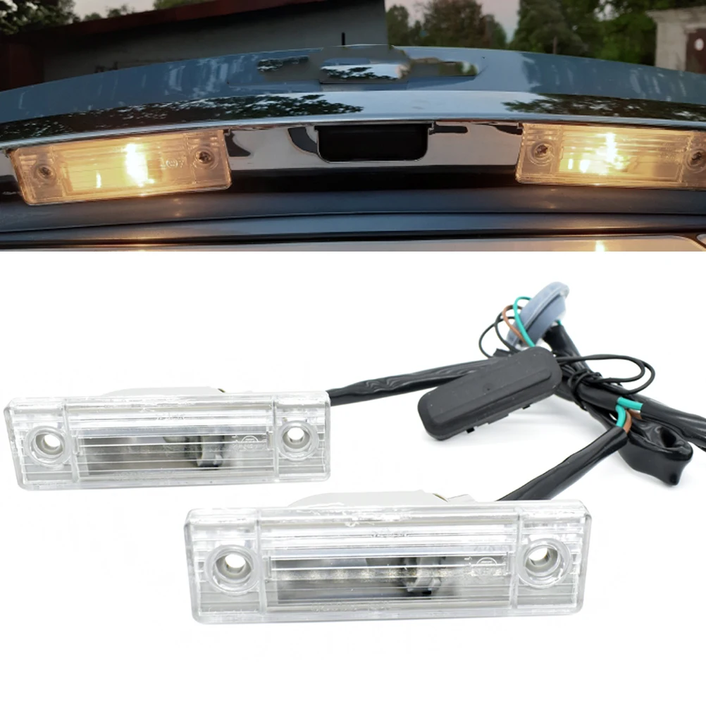 APKTNKA-Rear-Car-License-Plate-Light-Lamp-W-Trunk-Release-Switch-Lock ...