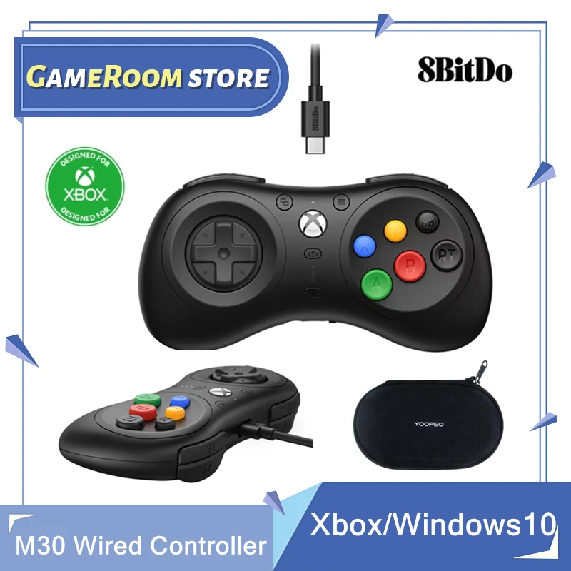 8BitDo-M30-Wired-Gamepad-USB-Game-Controller-Plug-and-play-for-Xbox ...
