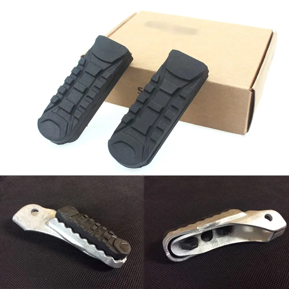 Motorcycle-Front-Footrest-Footpeg-Foot-Pegs-Pedal-Black-For-BMW-R1200 ...