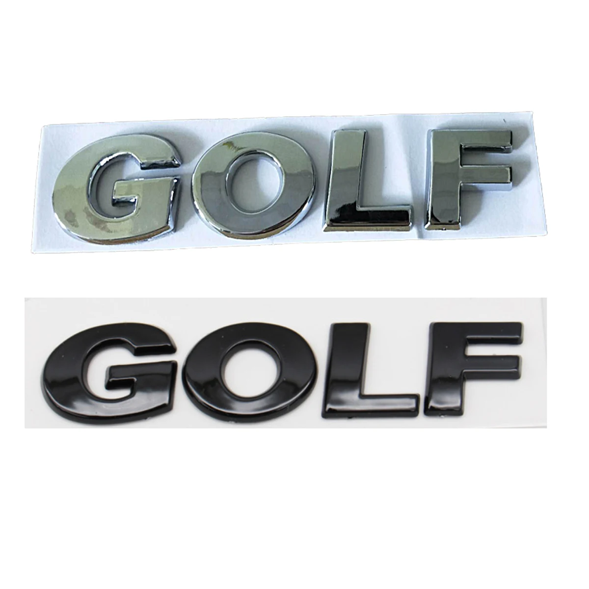 1pc-Car-Sticker-Rear-Trunk-Word-Logo-Emblem-Chrome-Letters-For-VW-GOLF ...