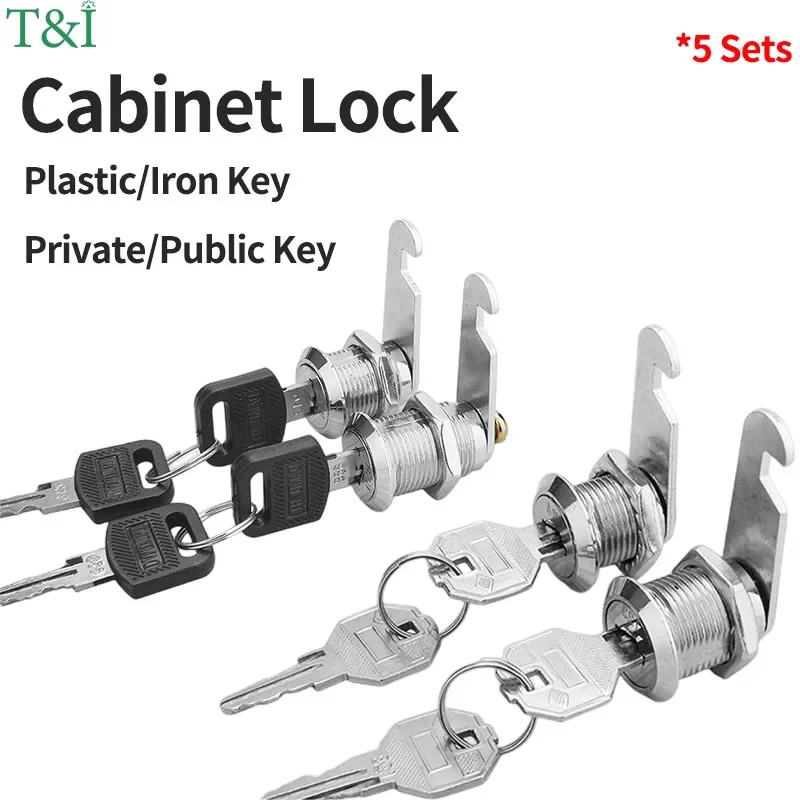 Gabinete-Cam-Lock-Set-Two-Sided-com-chave-Alike-Cilindro-Cam-Locks ...