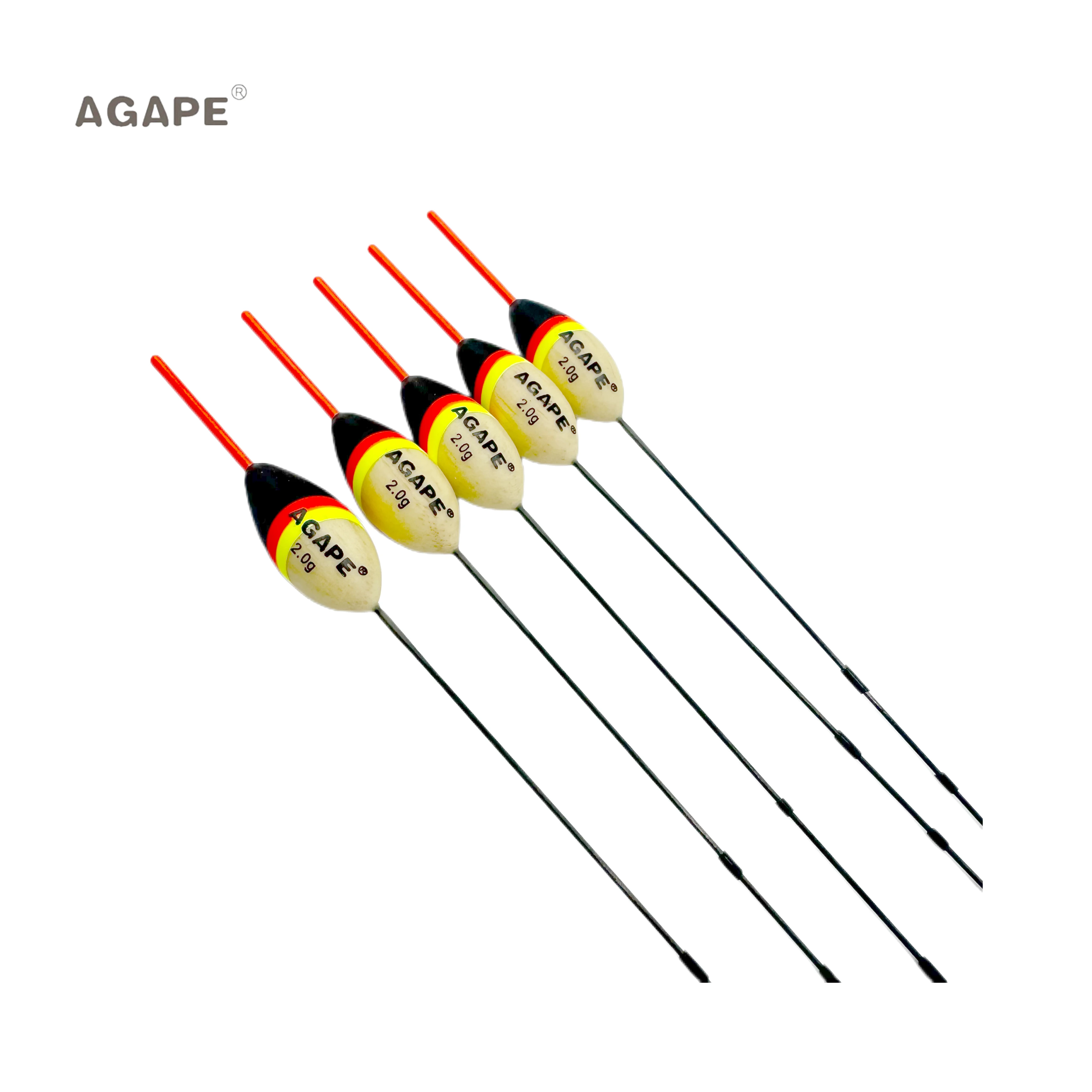 Agape-10pcs-Lot-Balsa-Stick-Floats-For-Fishing-Pole-Bobbers-1-0g-1-5g-2 ...