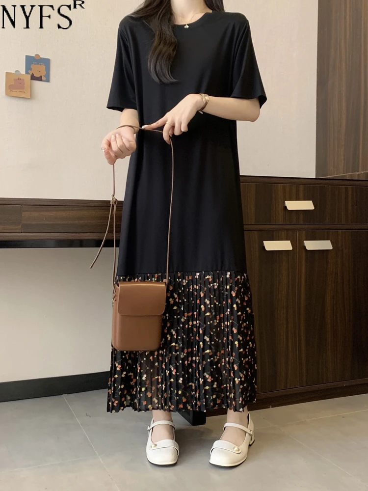 NYFS-2024-Summer-New-Korea-Woman-Dress-Vestidos-Robe-Elbise-Loose-Plus ...