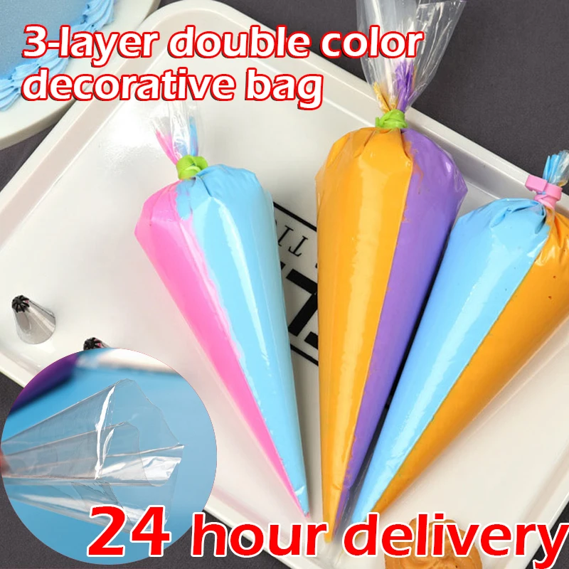 Two-color-Piping-Bag-Cake-Tools-Pastry-Tools-Accessories-Backpacks ...