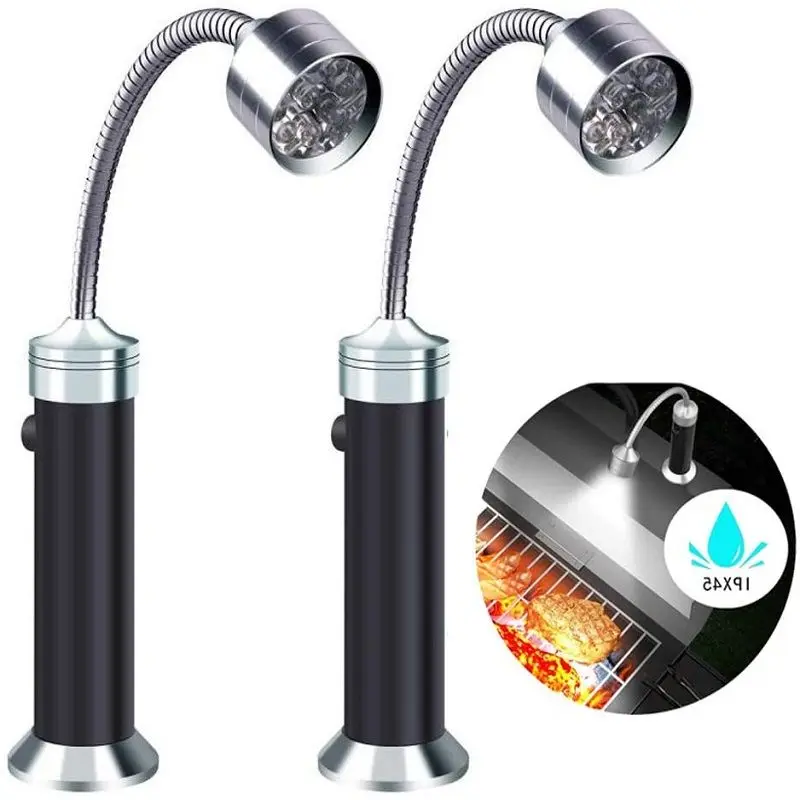 Portable Magnetic Led BBQ Grill Light 360 Degree Adjustable Base ...