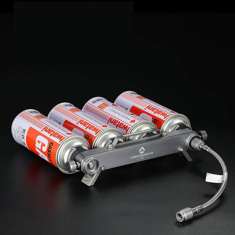 Butane-Nozzle-Type-Gas-Cartridge-4-Input-2-Output-Screw-Type-Adapter ...