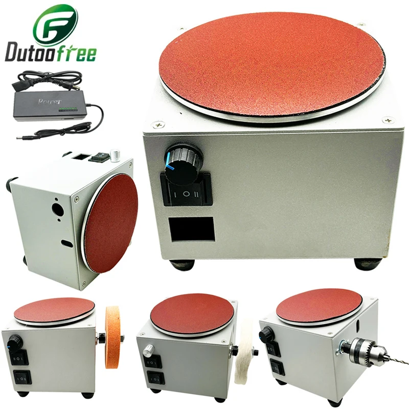 120W-Electric-Polisher-Knife-Sharpener-High-Speed-Sand-Disc-Machine ...