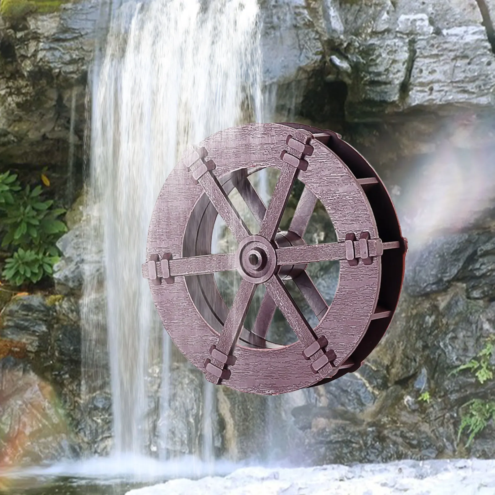 Water-Fountain-Feng-Shui-Wheel-Rotating-Photography-Office-Table ...