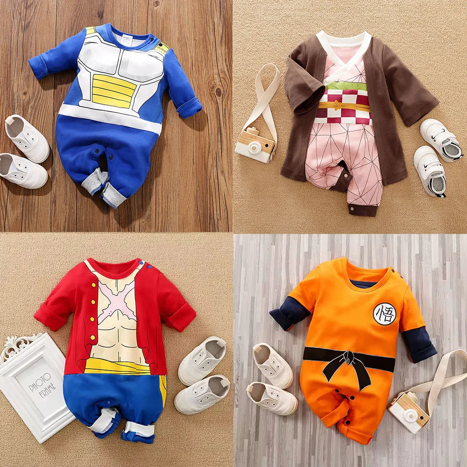 Baby-Girl-Boy-Costume-Anime-Clothes-Newborn-Romper-Infant-Luffy ...