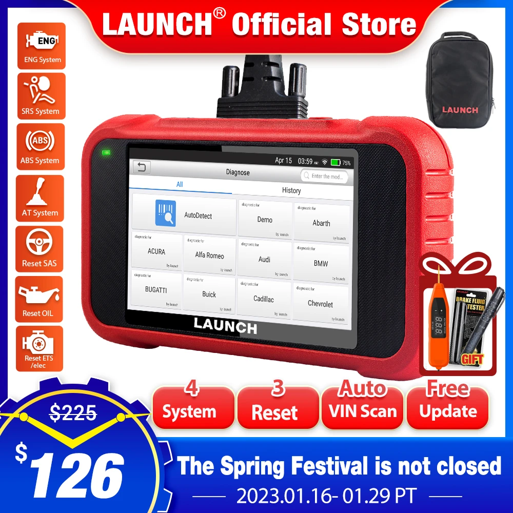 Diagnostics Code Reader | Launch Obd2 Scanner | Vehicle Diagnostics ...