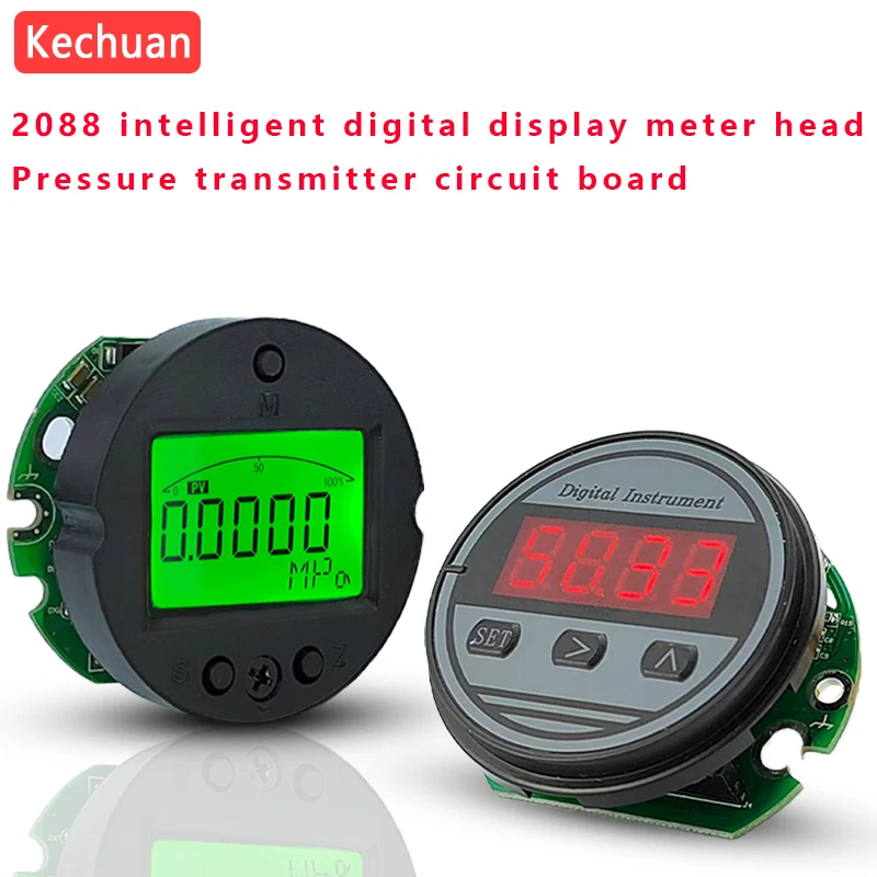 2088 Display Digital Inteligente Cabeça Transmissor De Pressão Placa De ...