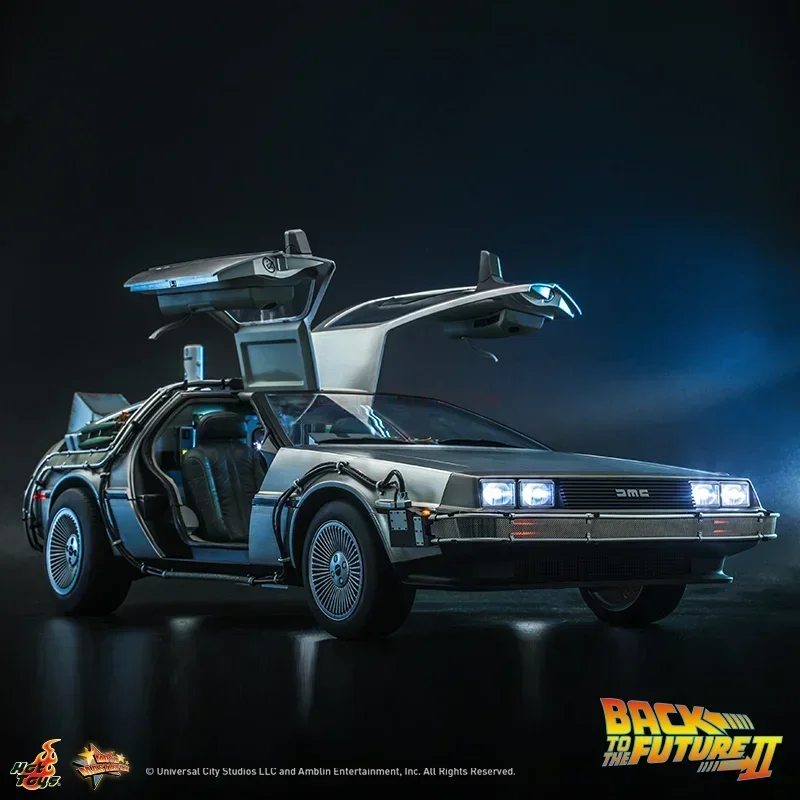 Figuras-do-Anime-de-DeLorean-Time-Machine-Presente-do-Ve-culo-Colecion ...