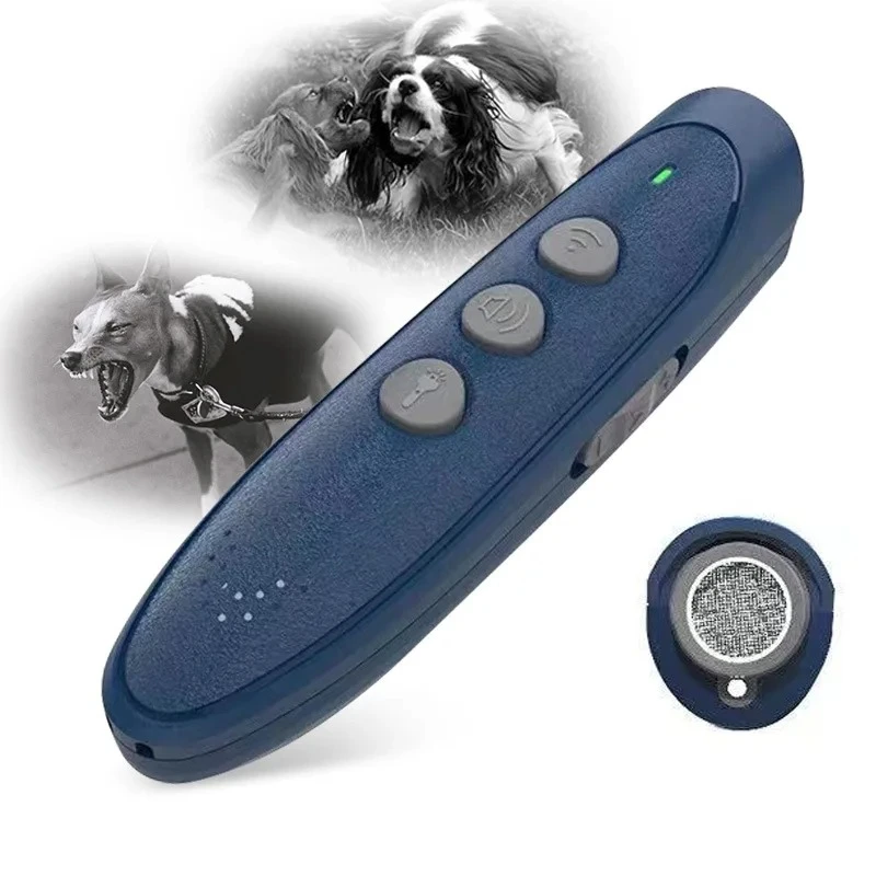 Handheld Ultrasonic Dog Bark Control Device Silent Barking Deterrent ...