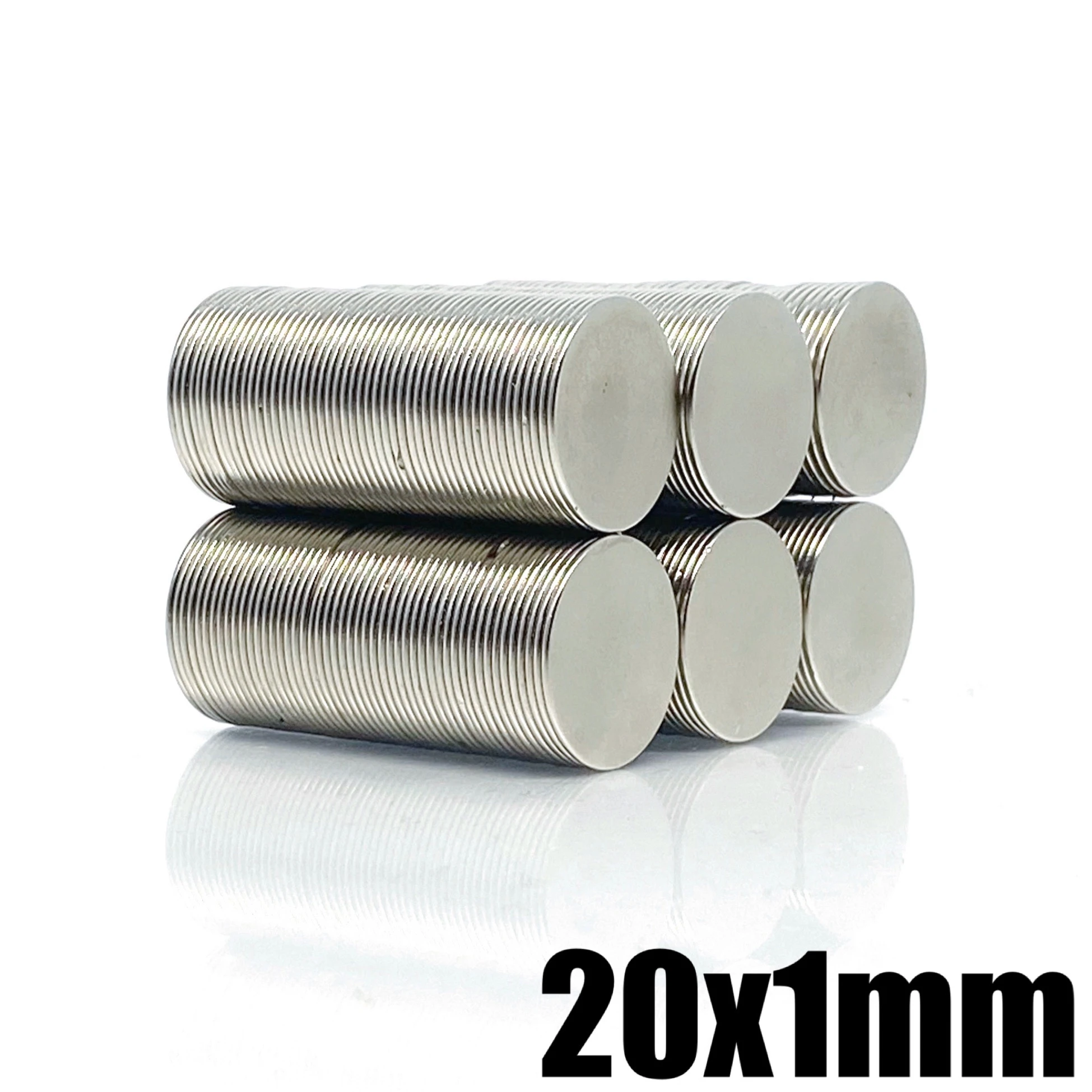 1/10/20/50/100/200pcs 20x1 Rare Earth Magnets 20x1mm Round Magnet ...