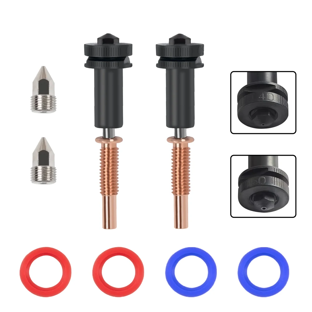 Upgraded Nozzle For REVO Hotends 0.4mm/0.6mm Hight Flow Nozzles ...