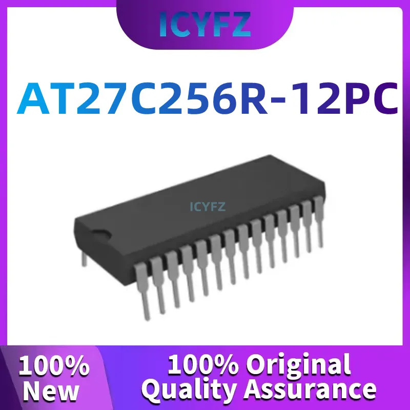 Imported brand new original AT27C256R 12PC AT27C256R 27C256 plug in ...